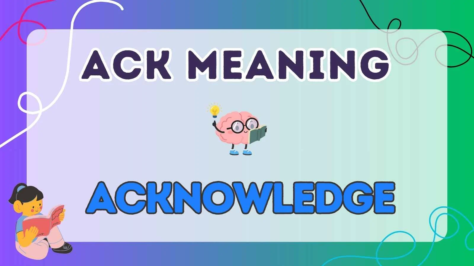 Ack Meaning in Text Quick Guide